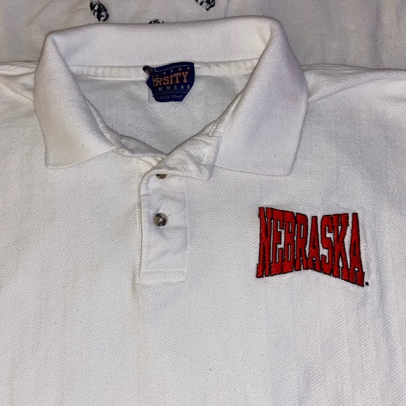 Shirts | Vintage Nebraska Polo Shirt | Poshmark